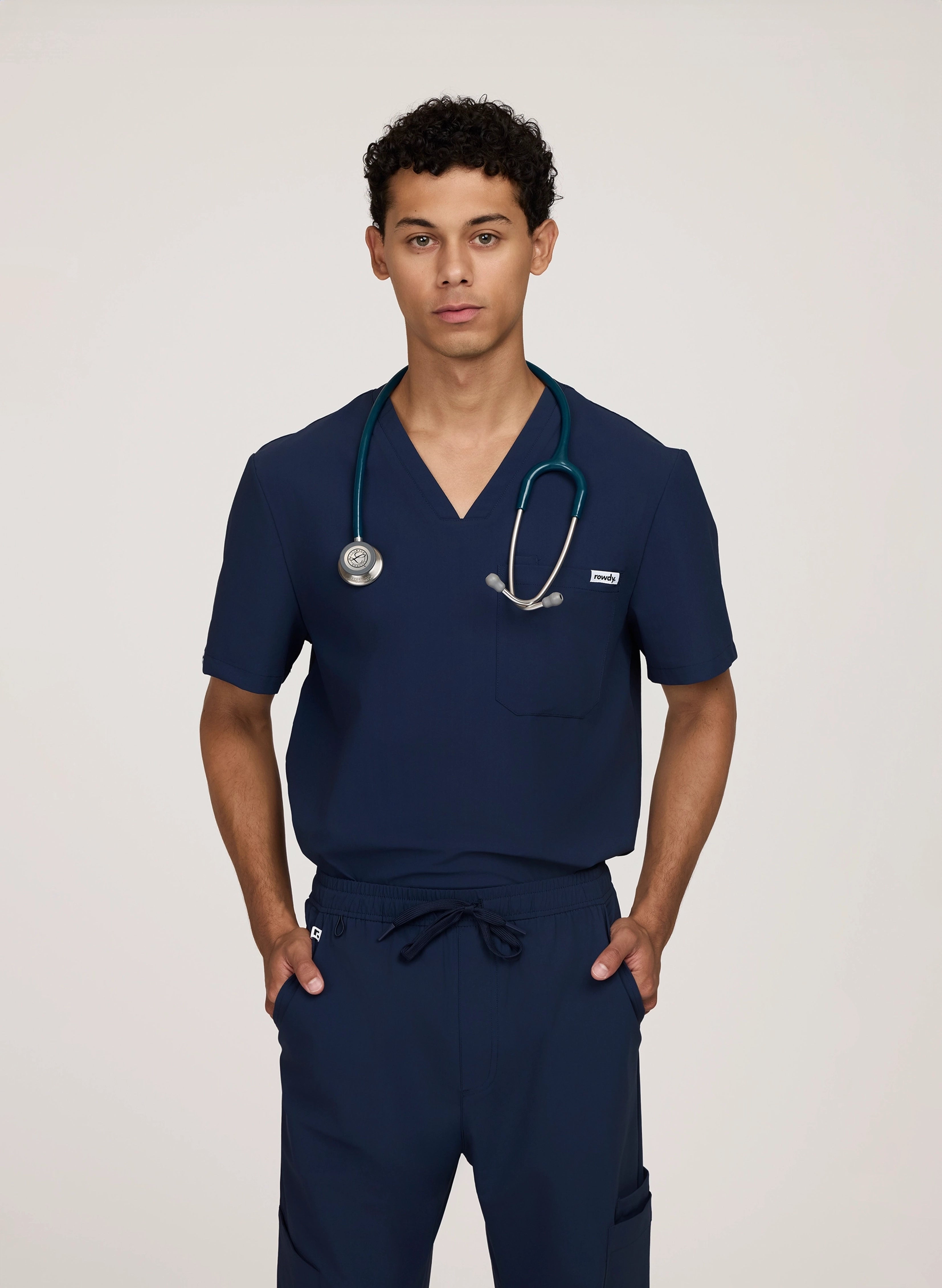 Men's Pivot Scrub Top – ROWDY SCRUBS